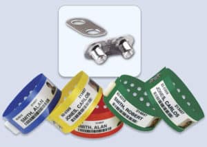 Clincher Inmate ID Wristbands - The ISG